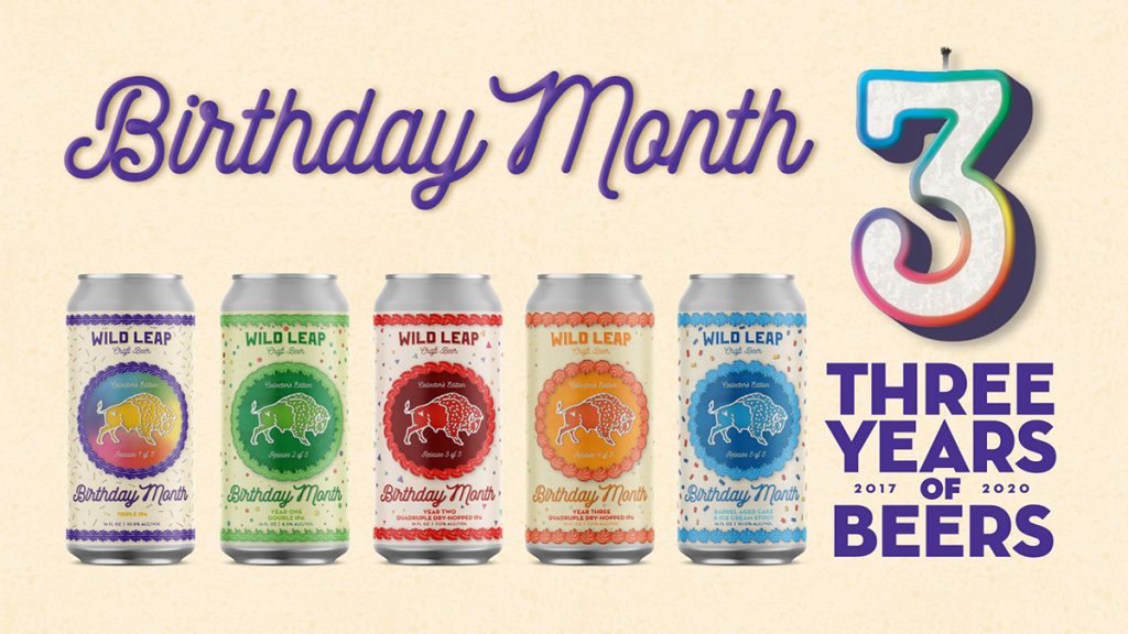 Wild Leap Celebrates Three Years of Beers With Exclusive Birthday Month ...